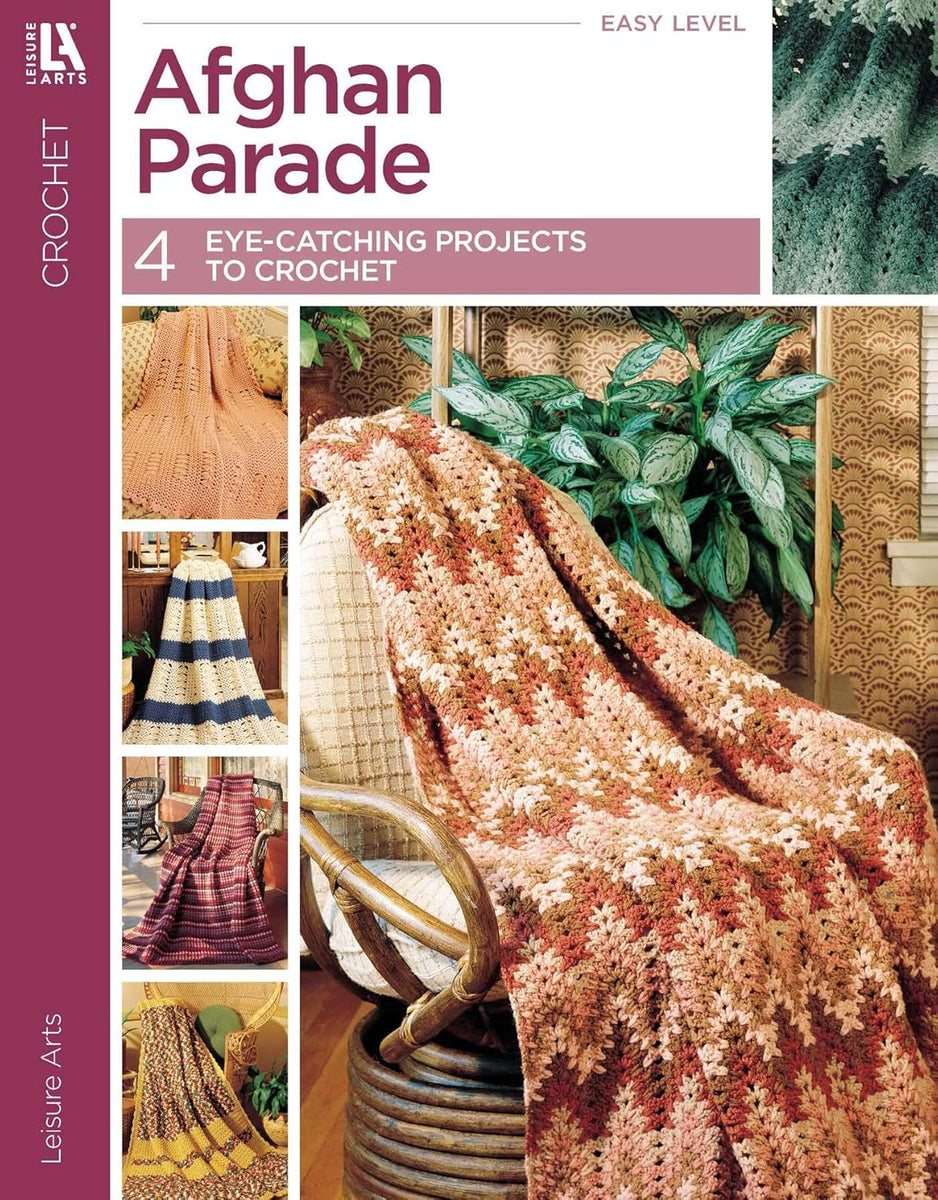 Afghan Parade: 4 Eye-Catching Projects to Crochet – Wholesale Craft ...