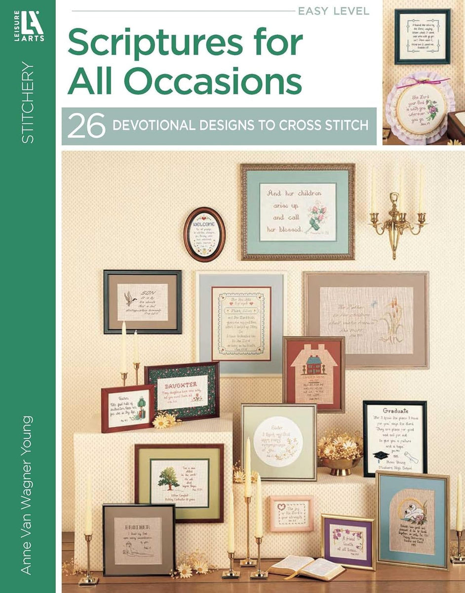 Embroidery Scriptures for All Occasions: 26 Devotional Designs to Cros ...